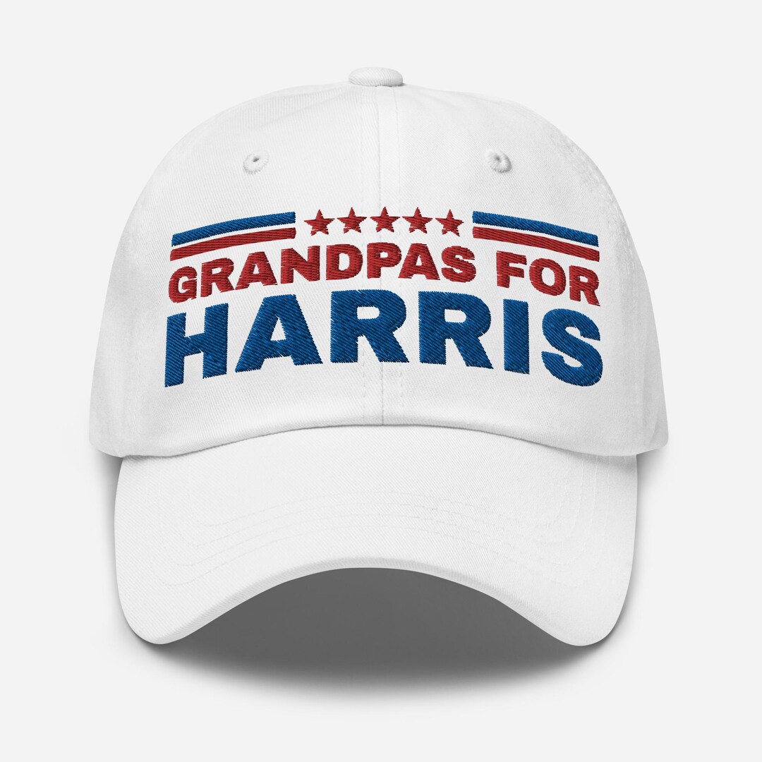 Grandpas for Harris Hat, Kamala Harris Camo Cap, Harris 47 Hat, Harris ...