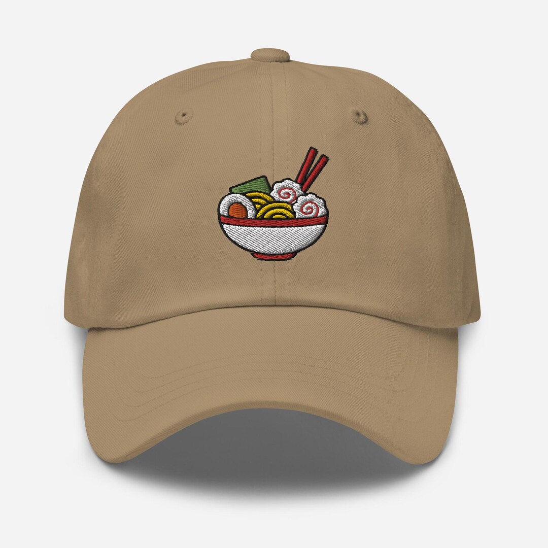 Ramen Hat, Japanese Baseball Cap, Noodle Hat, Ramen Bowl Cap, Foodie ...