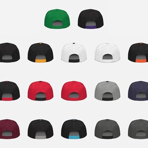 Custom Snapback Hat, Side Stitch Hat, Side of Hat Embroidery, Customize ...