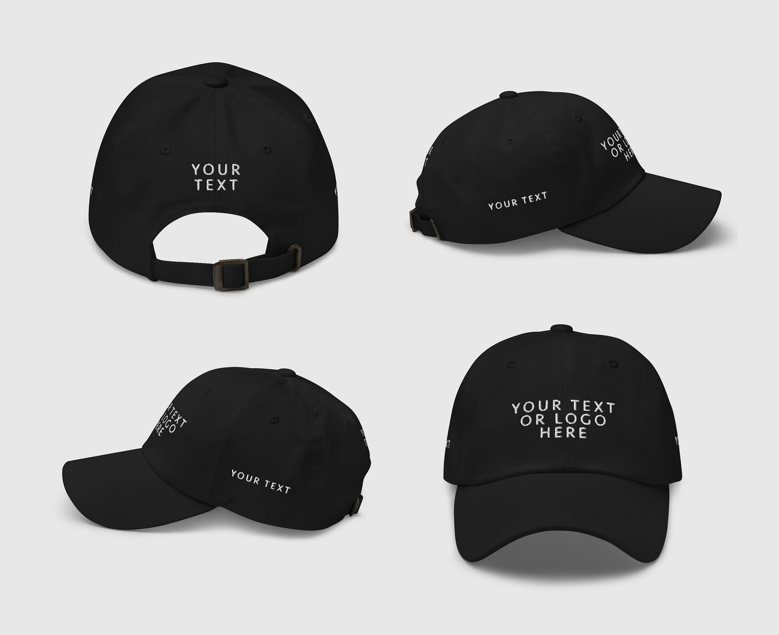 Side Stitch Hat, Side of Hat Embroidery, Customize Back of Hat, Add ...