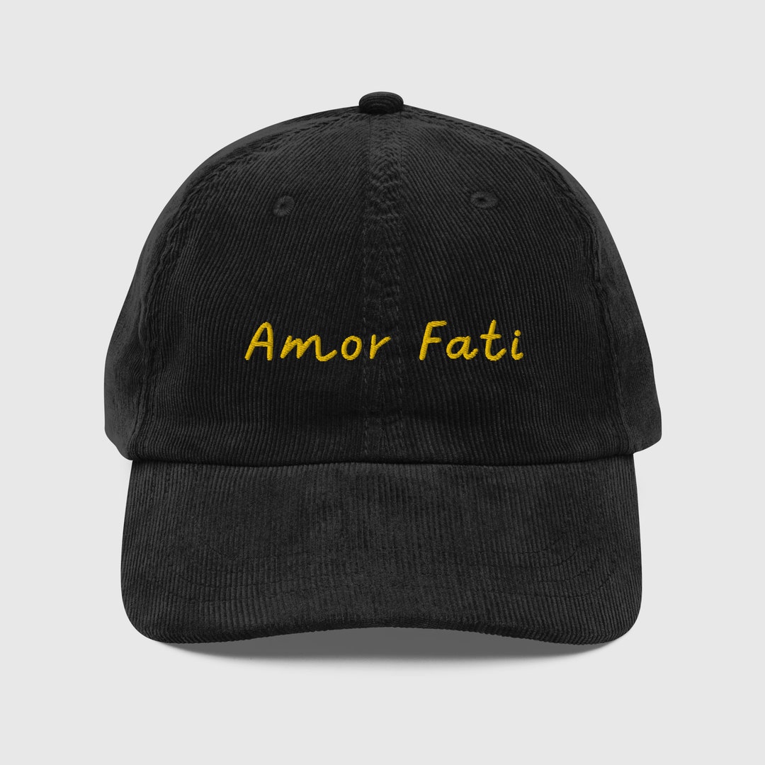 Amor Fati, Amor Fati Cap, Amor Fati Hat, Philosophy Hat, Philosophy Cap ...