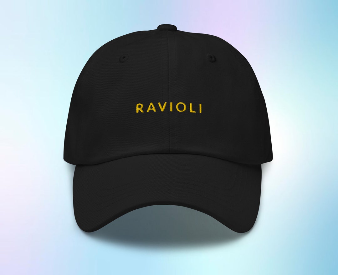 Ravioli Hat, Ravioli Cap, Ravioli Baseball Hat, Funny Ravioli Gift ...