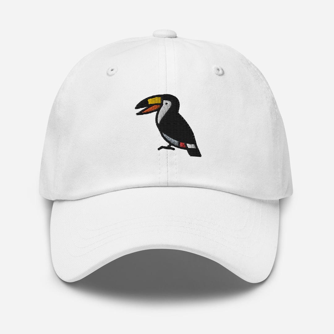 Toucan Hat, Toucan Dad Hat, Baseball Cap With Toucan, Gift for Bird ...