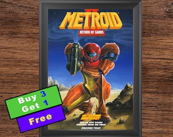 Metroid 2 Poster - Etsy
