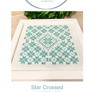 Star Crossed PDF Cross Stitch Pattern PDF - Instant Download - Etsy