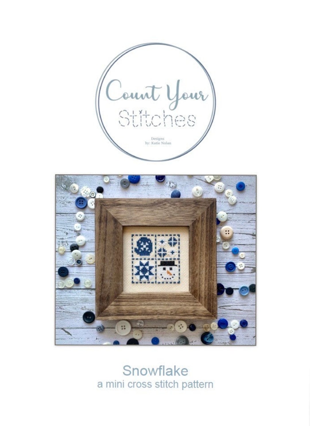 PAPER - Snowflake Mini - Paper Pattern - Etsy