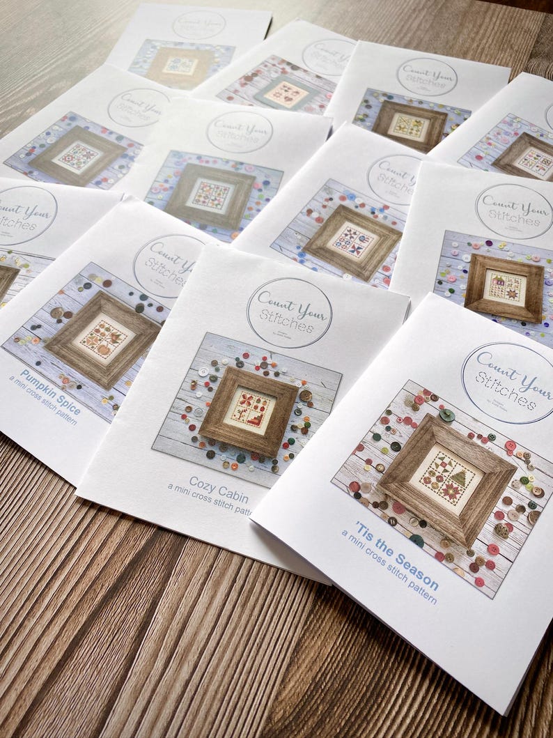 PDF - 12 Monthly Minis Bundle - PDF Instant Download - Etsy