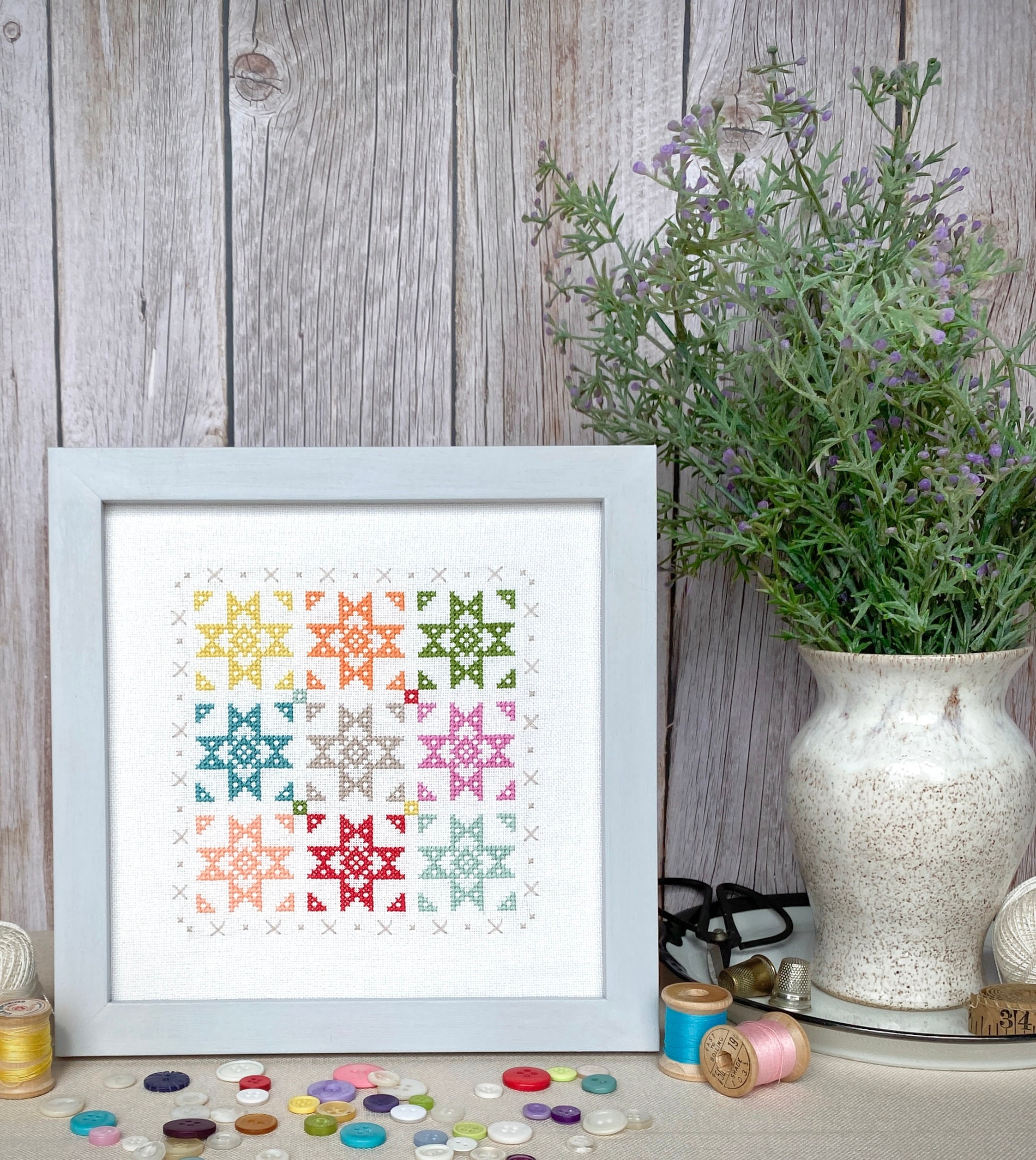 PDF - Shine Mini Cross Stitch - PDF Instant Download - Etsy