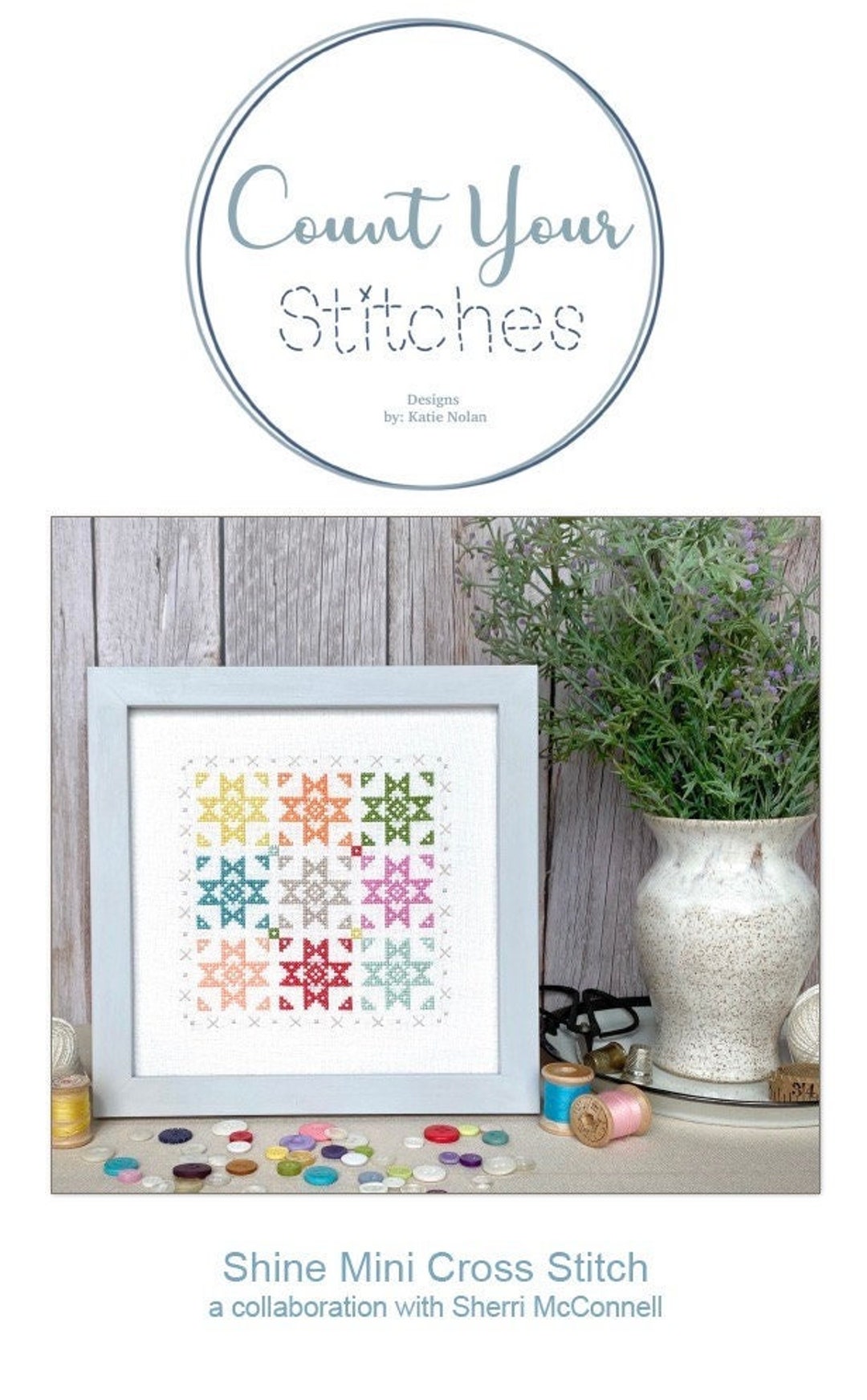 PDF - Shine Mini Cross Stitch - PDF Instant Download - Etsy