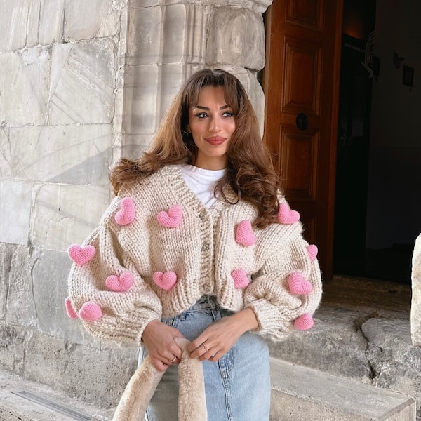 Romantic Cardigan - Etsy