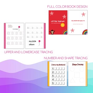 DIGITAL Upper & Lowercase Alphabet Letter Printable Tracing Worksheets ...