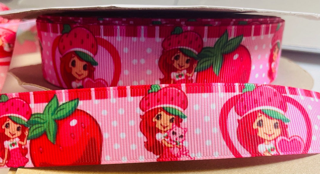 Strawberry Shortcake 1' Inch Grosgrain Ribbon the Strawberry Princess ...