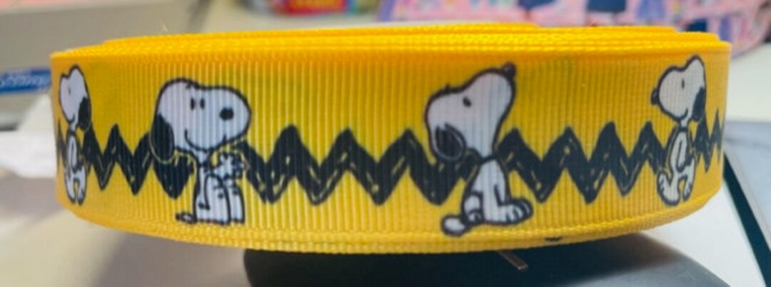 Grosgrain 1' Inch Ribbon Snoopy Dog Peanut Gang Snoopy by - Etsy