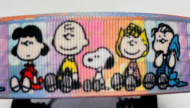 Grosgrain 1' Inch Ribbon Snoopy Dog Peanut Gang, Snoopy by Yard ...