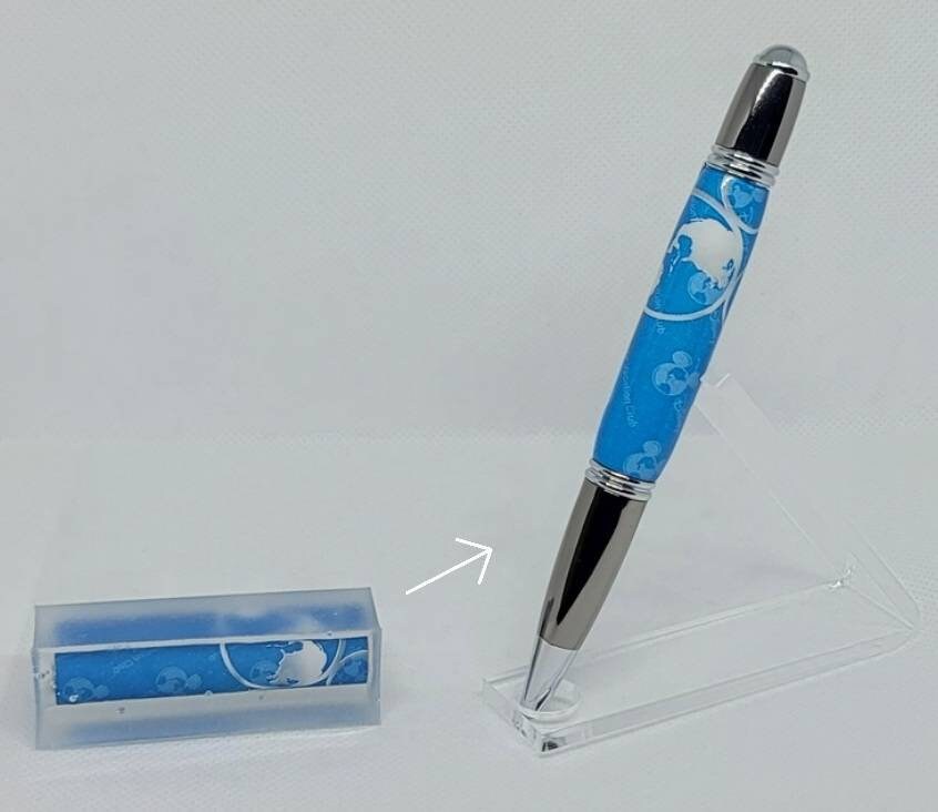Handmade Disney-inspired DVC Blue Card Pen - Etsy