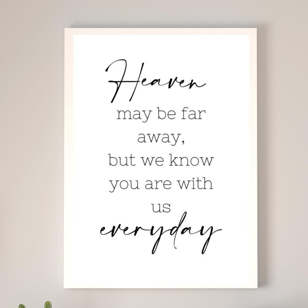 Heaven A4 Print - Etsy