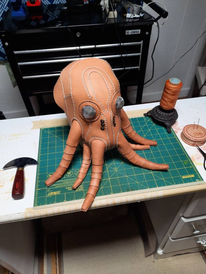 Leather Cthulhu or Kraken Mask - Etsy