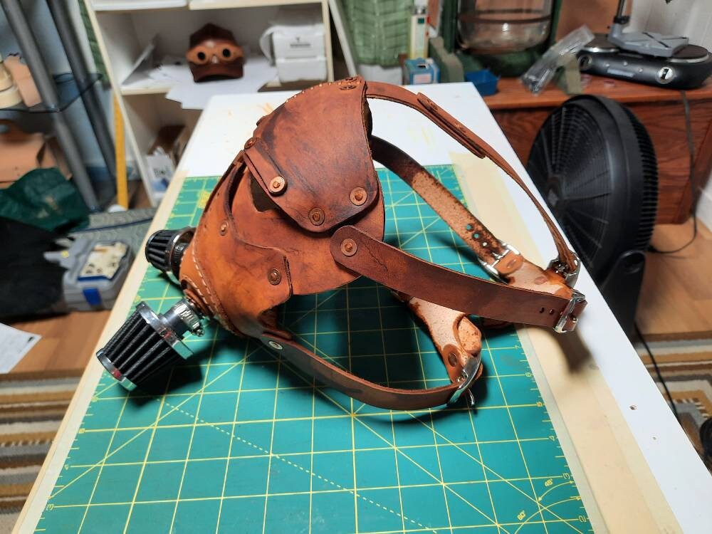 Steampunk Full Face Mask. - Etsy