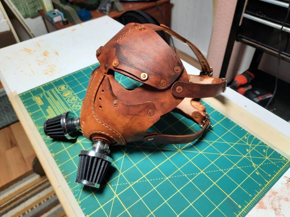 Steampunk Full Face Mask. - Etsy