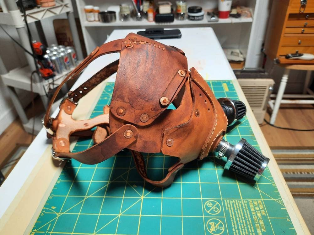 Steampunk Full Face Mask. - Etsy