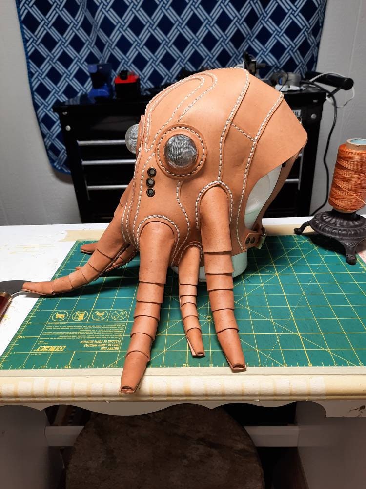 Leather Cthulhu or Kraken Mask - Etsy