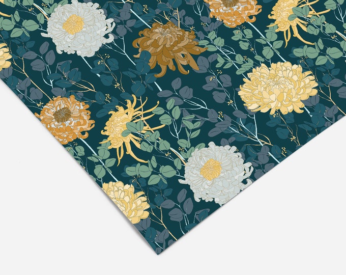 Golden Bees Floral Contact Paper Peel and Stick Paper - Etsy