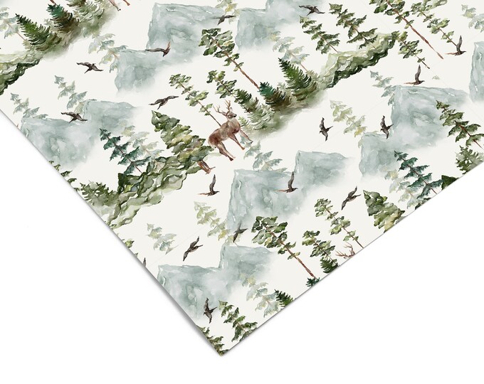 Green Vintage Floral Contact Paper Peel and Stick Wallpaper - Etsy