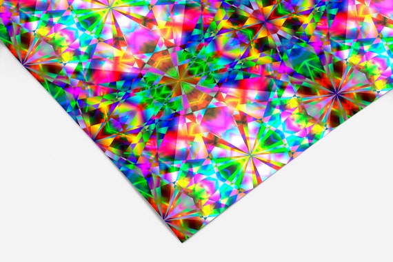 Rainbow Diamonds Background