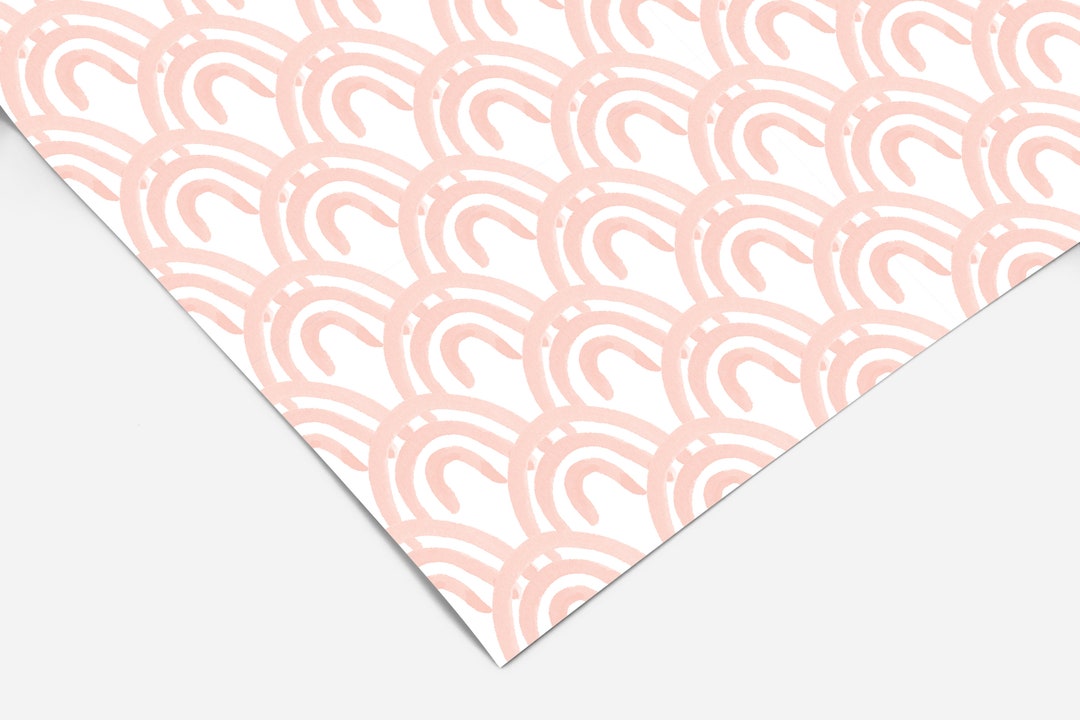 Light Pink Rainbow Contact Paper | Peel and Stick Wallpaper | Removable ...