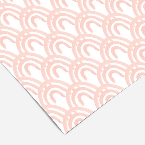 Pink Floral Outline Contact Paper Peel and Stick Wallpaper - Etsy