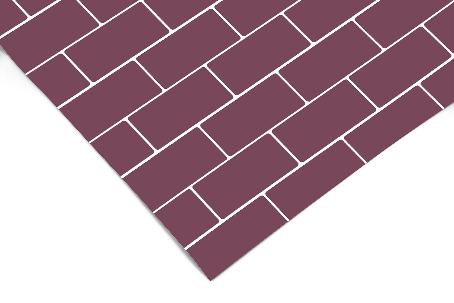 Purple Subway Tile Contact Paper Peel and Stick Wallpaper - Etsy