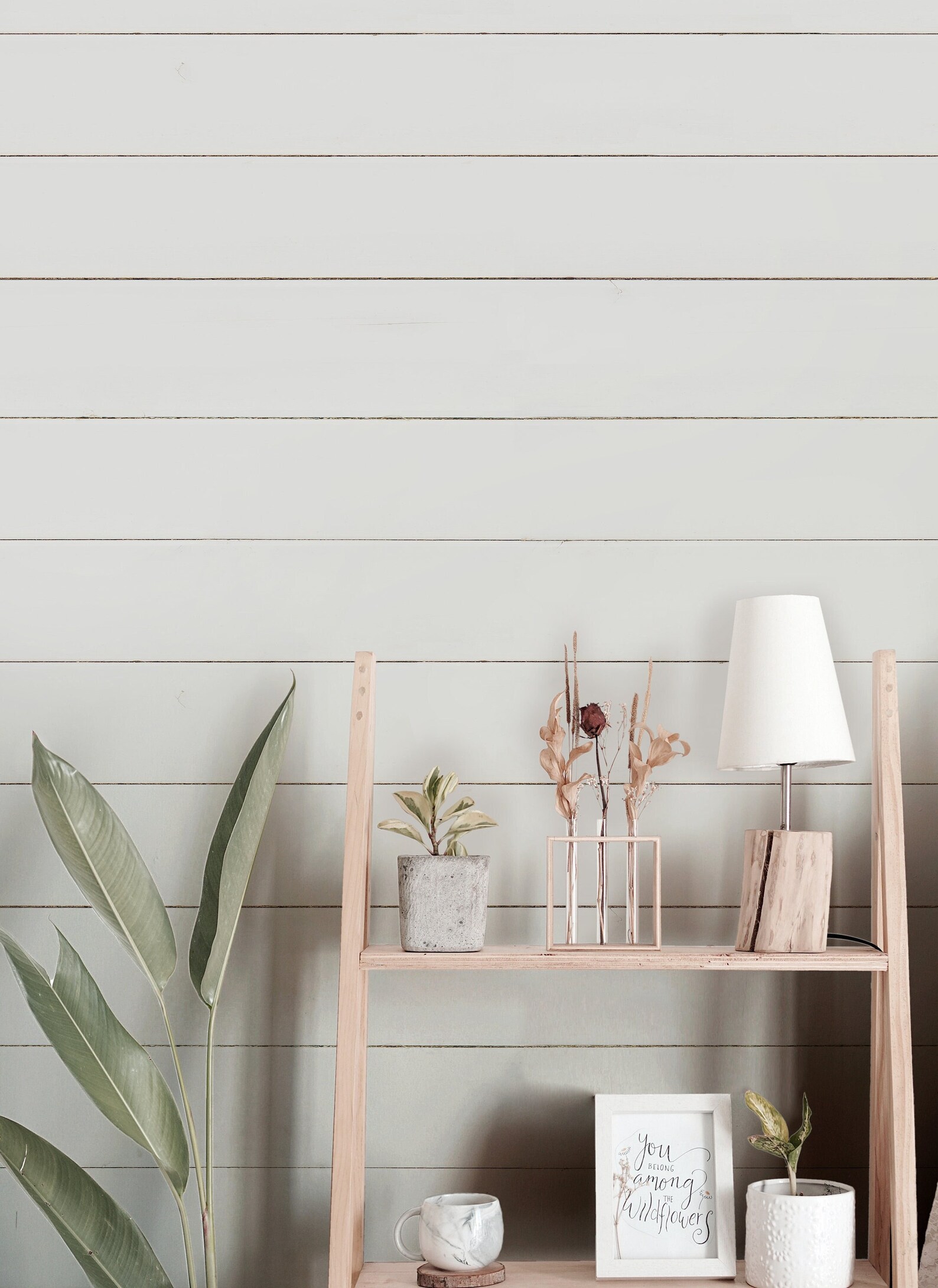 Realistic Shiplap Wallpaper Peel and Stick Wallpaper Removable - Etsy
