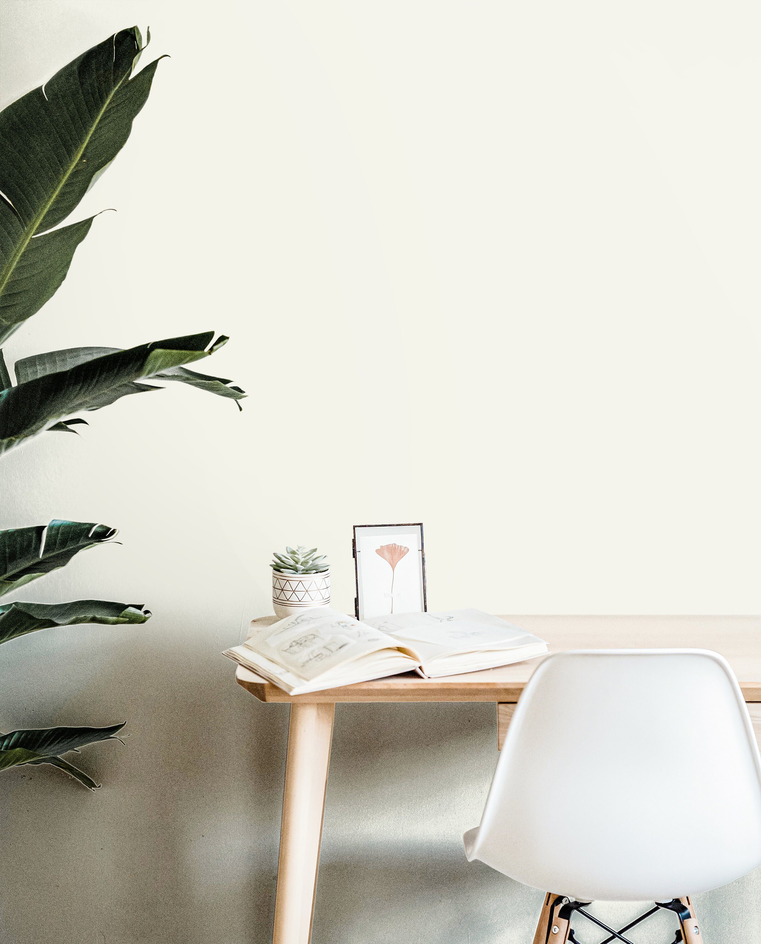 Wallpaper Peel and Stick Wallpaper Solid Cream Removable | Etsy