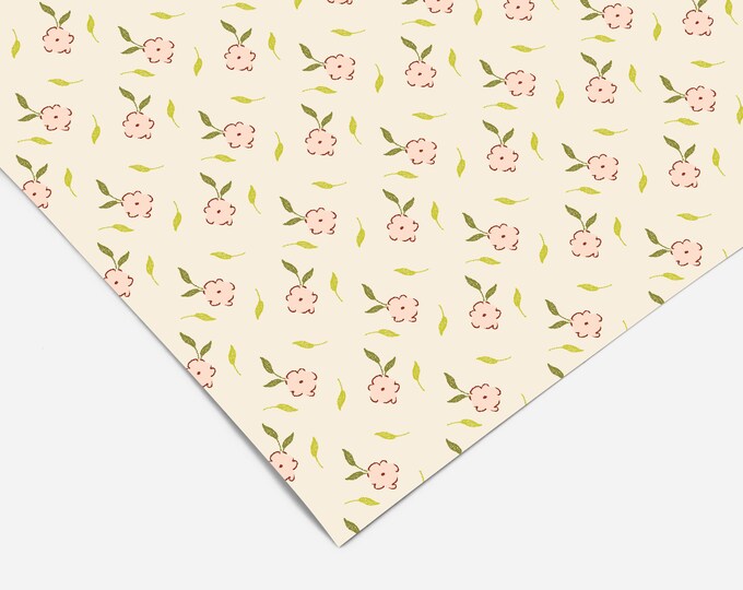 Golden Bees Floral Contact Paper Peel and Stick Paper - Etsy