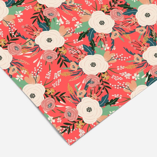 Wildflower Floral Contact Paper Peel and Stick Wallpaper - Etsy