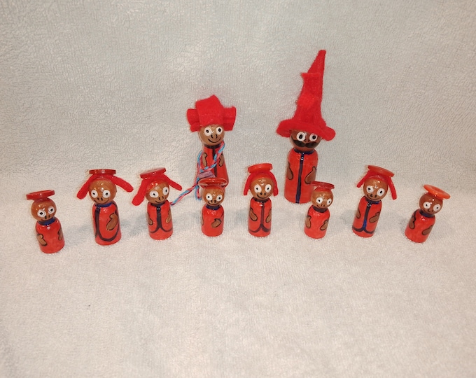 Pontipines in the Night Garden Full Set X10 - Etsy