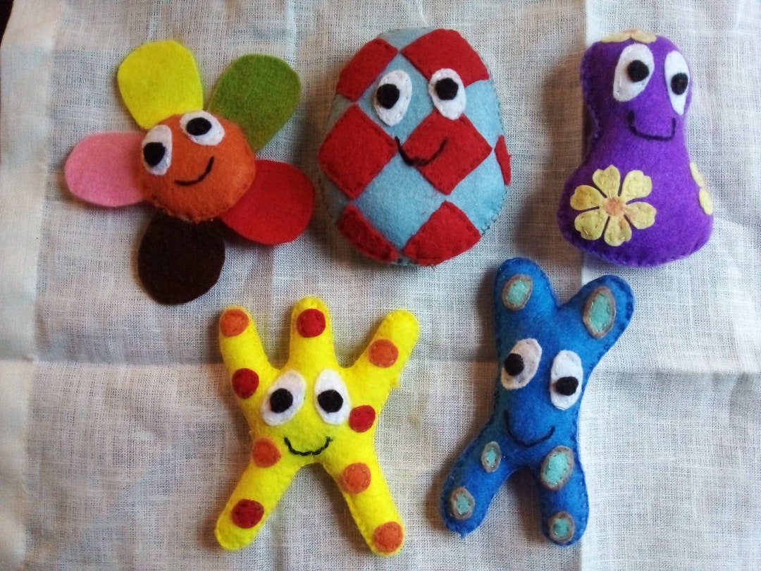 The Haahoos in the Night Garden Inspired Felt Toys Plush - Etsy