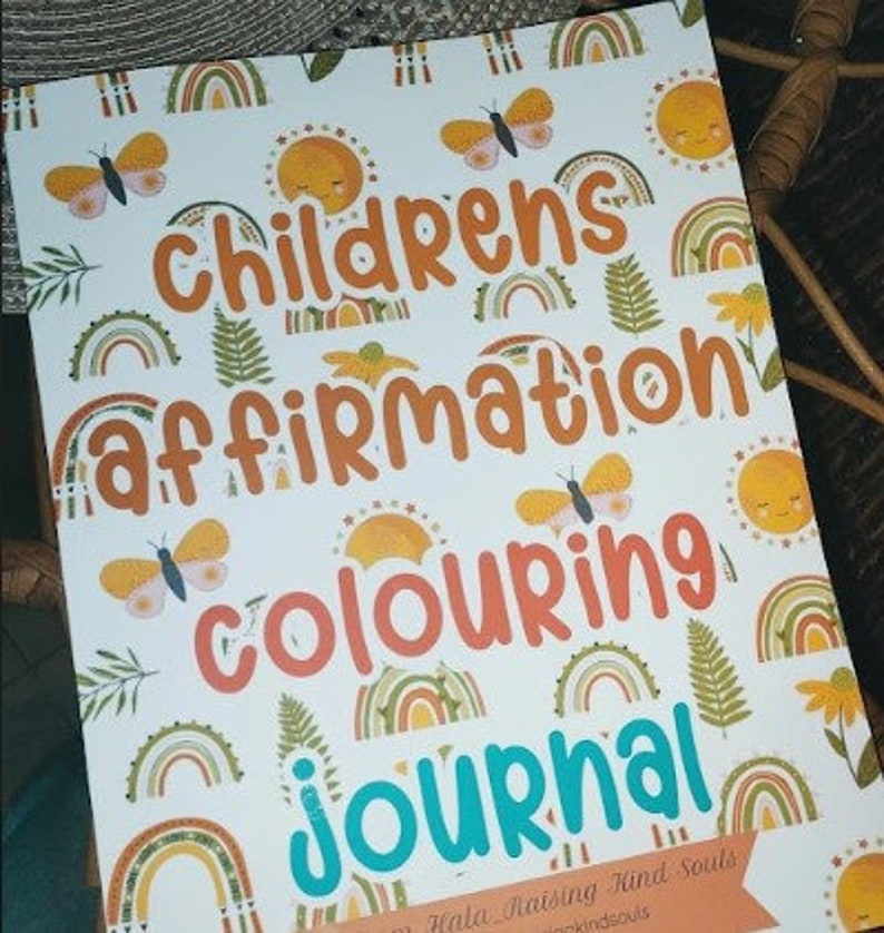 Calm Down Breathing Chart & Childrens Positive Affirmations Colouring ...