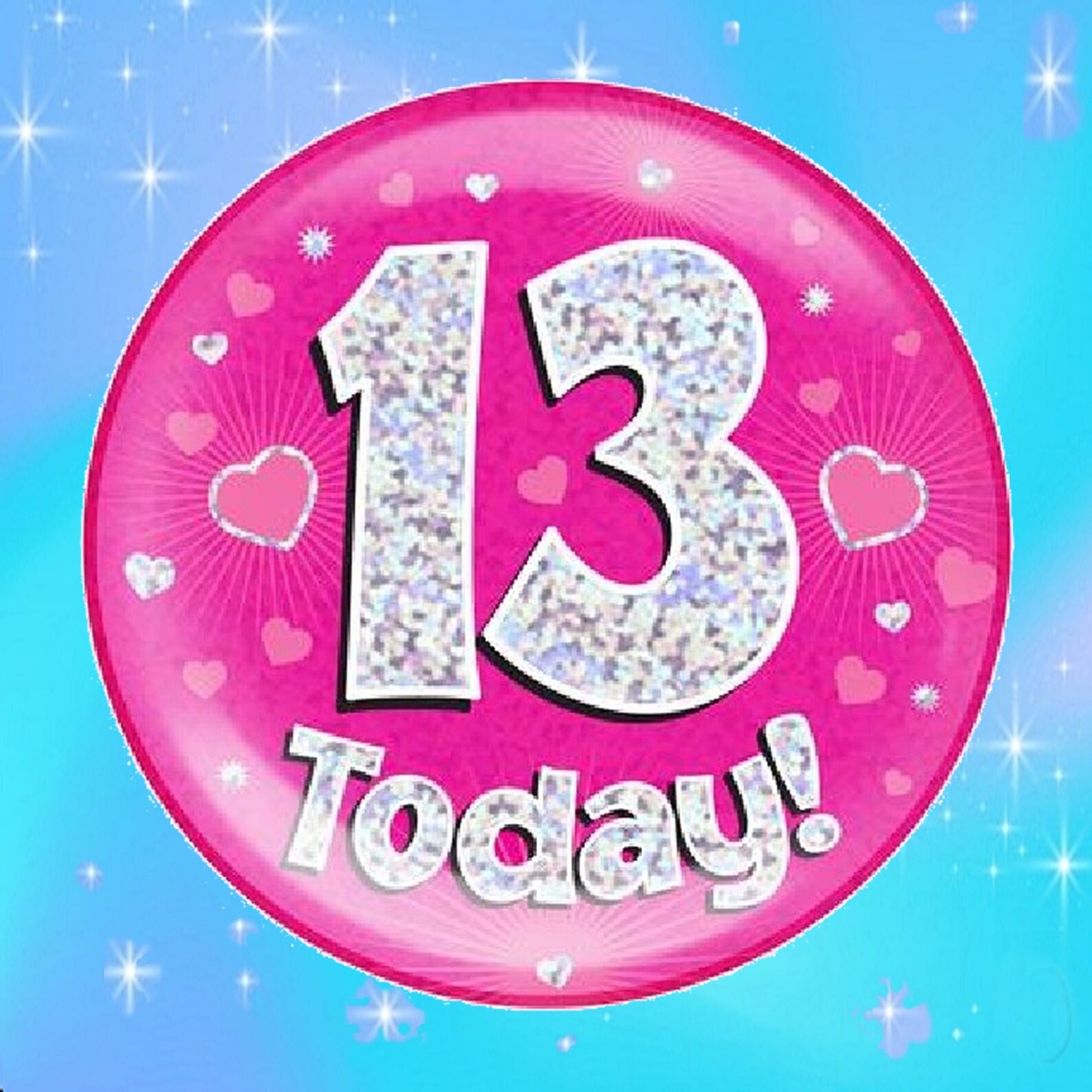 Age 13 13th Birthday Party Decorations Pink Bunting & - Etsy UK