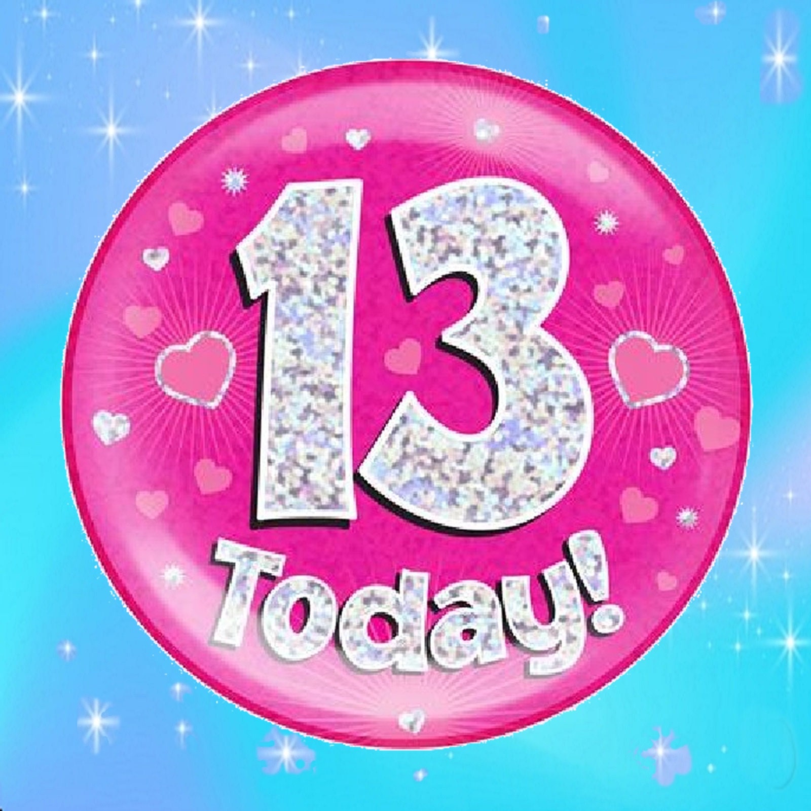 Age 13 13th Birthday Party Decorations Pink Bunting & - Etsy UK