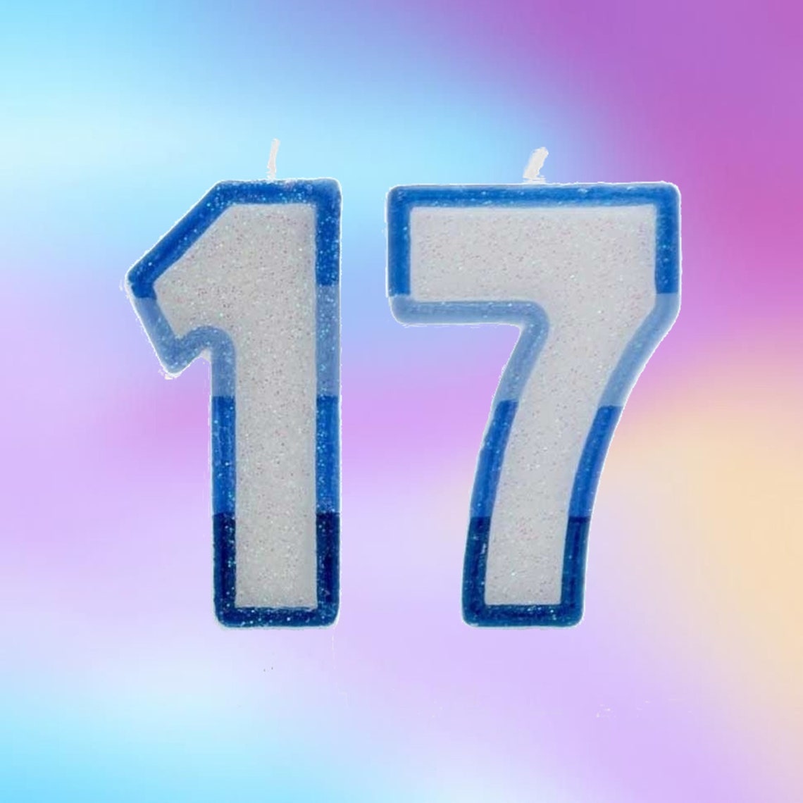 Age 17 Birthday Party Decorations Blue Bunting & Banners - Etsy UK