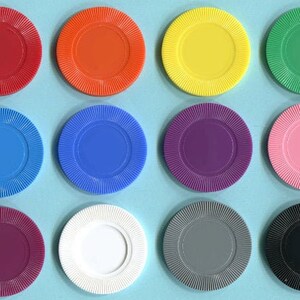Blank Plastic Tokens 500 Pcs - Etsy