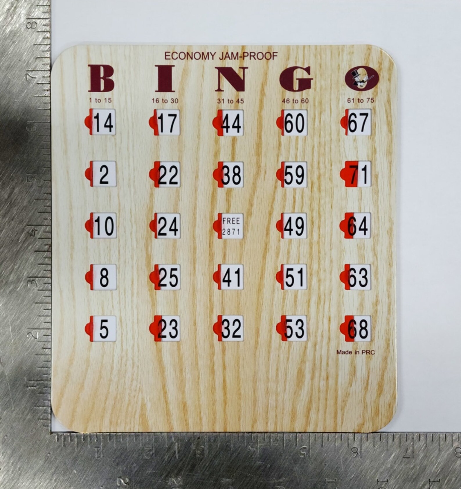 200 Bingo Cards, Slide Shutters, Jam Proof, Custom Printed - Etsy