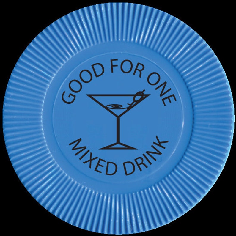 1,000 Pcs. Drink Tokens, 1-9/16" (40mm) Diameter - Etsy