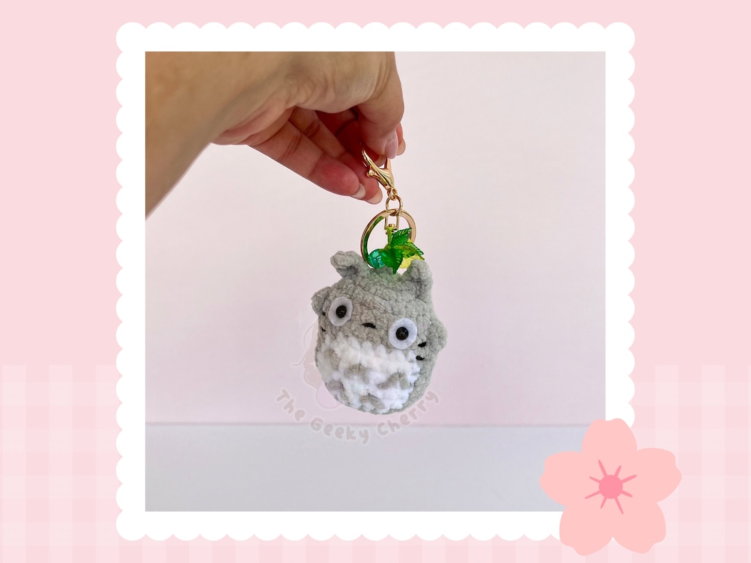 Anime Inspired Crochet Keychain - Etsy