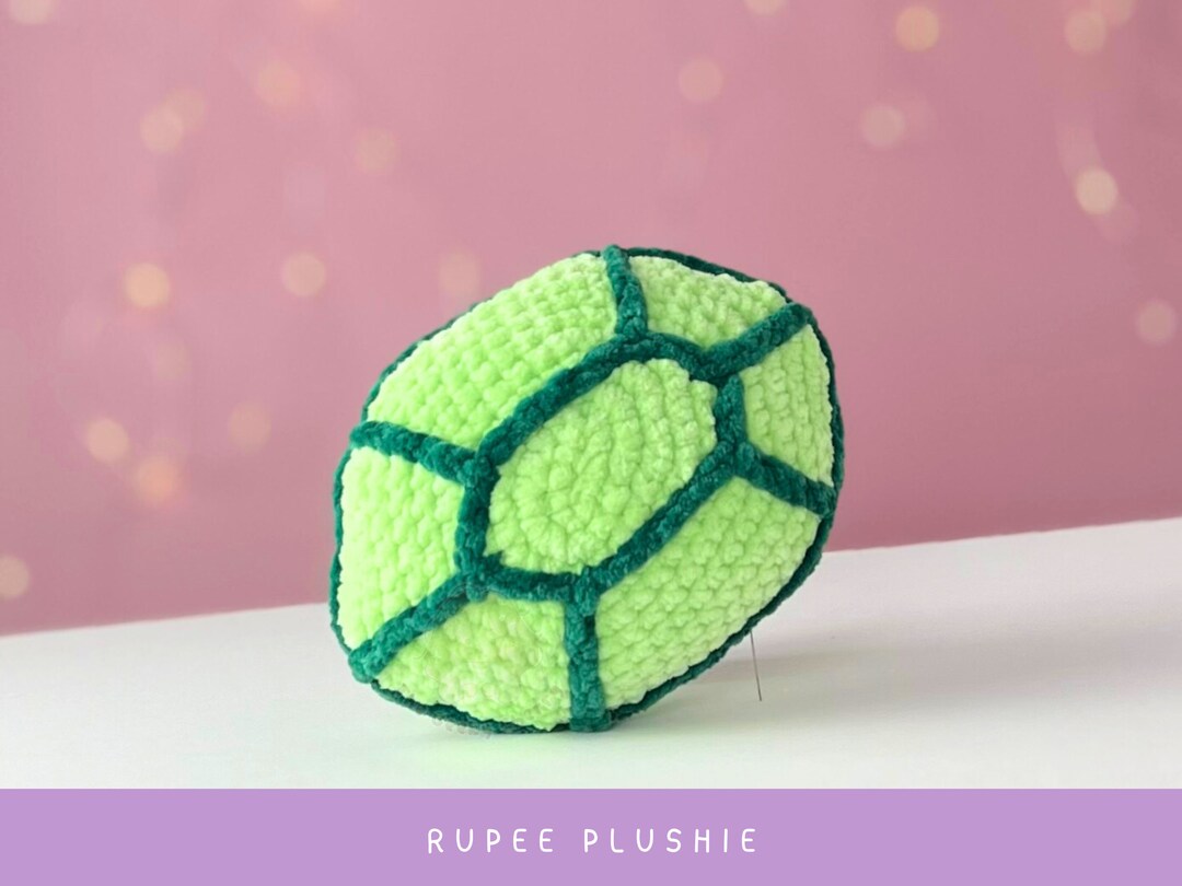 Rupee Crochet Plushie Geeky Pillow - Etsy