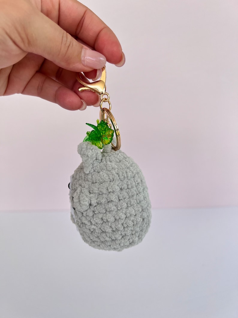 Anime Inspired Crochet Keychain - Etsy