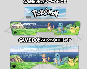 Game Boy Advance SP Decal - Etsy