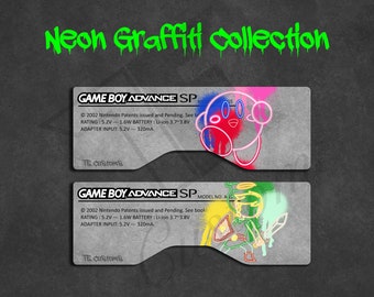 Game Boy Advance/advance SP Decal Pikachu pokémon - Etsy