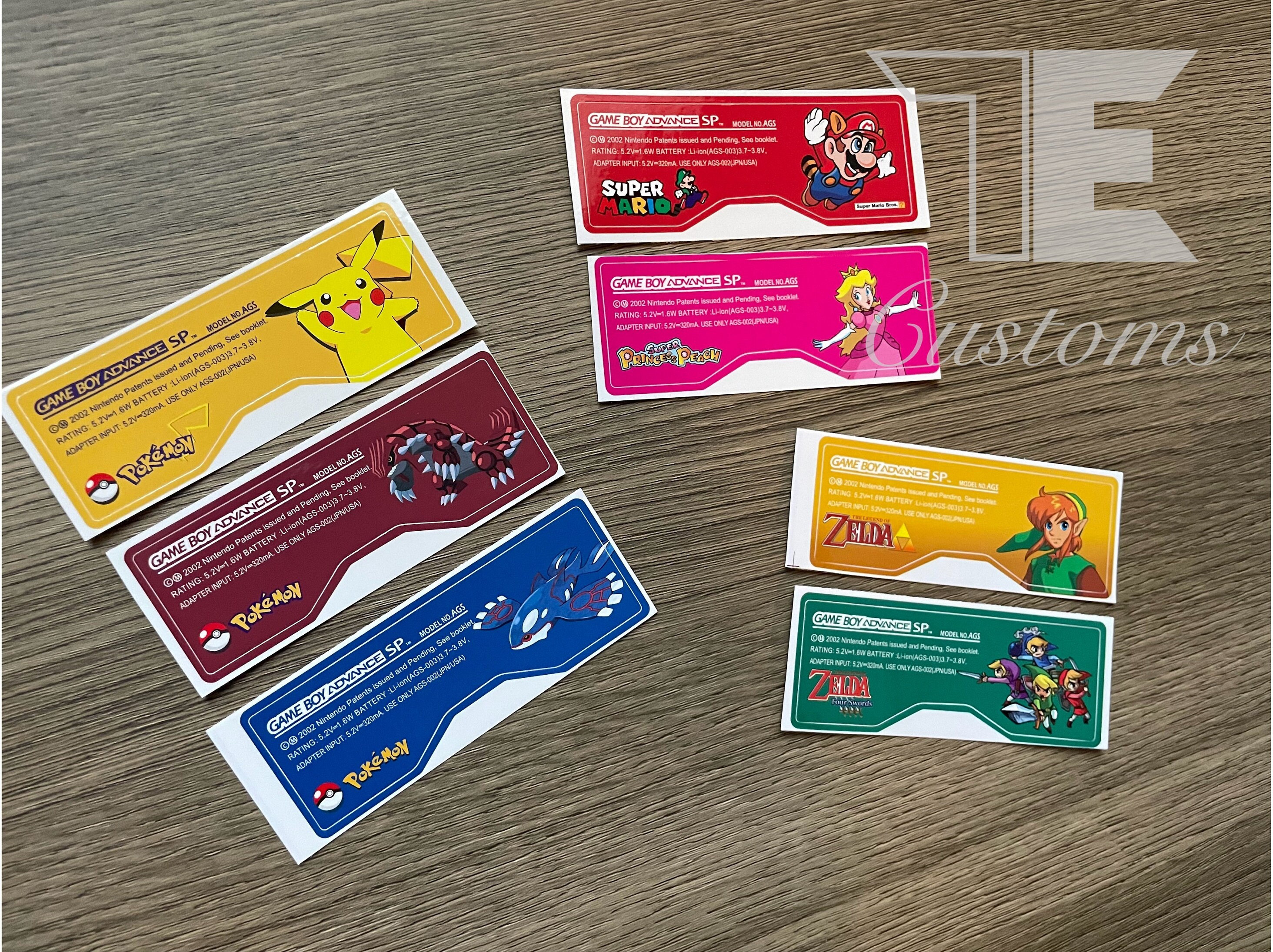 Game Boy Advance SP Decal - Etsy